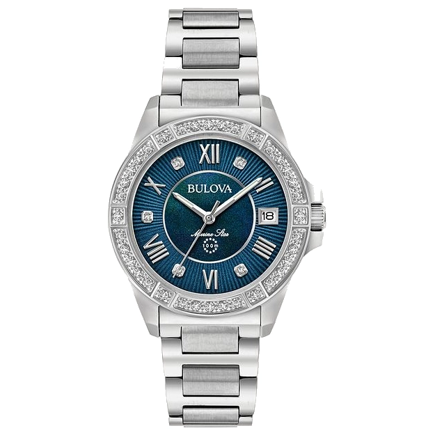 Дамски часовник Bulova Marine Star 96R215 - Цена от Giulian