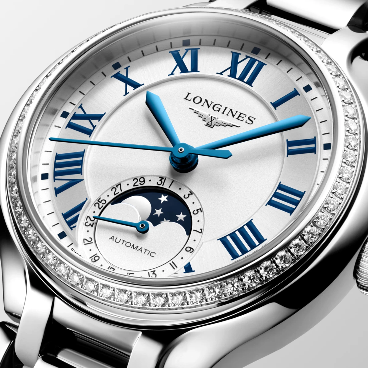 Дамски часовник Longines PrimaLuna L8.126.0.71.6 - Цена от Giulian